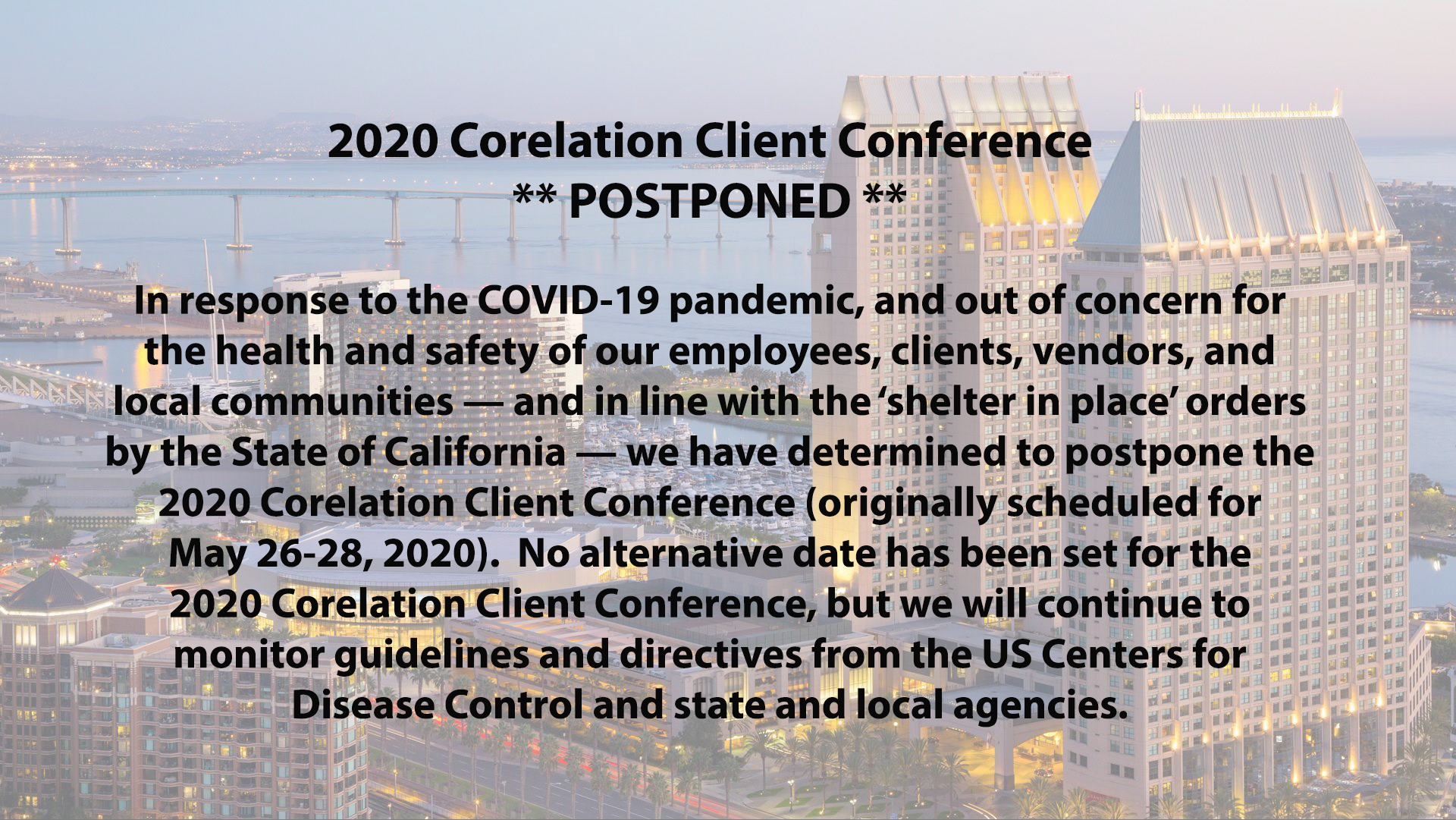 NEWS & EVENTS - Corelation Inc.